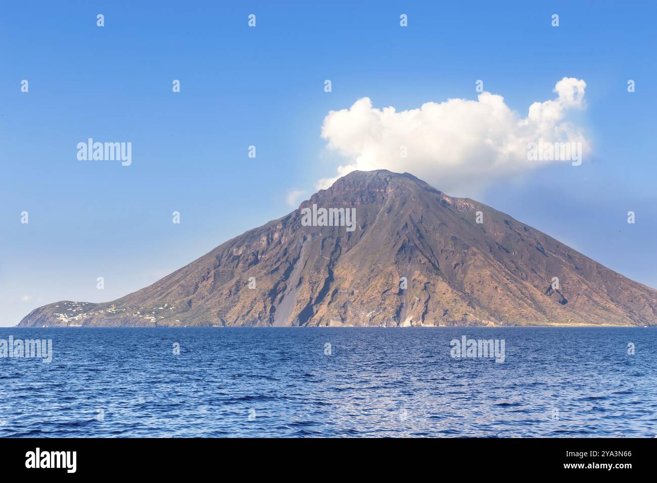 Stromboli volcano aerial hi-res stock photography and images - Alamy