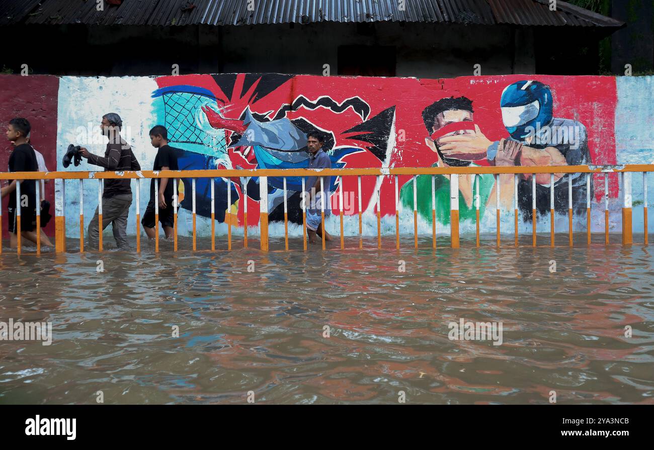 August 22, 2024, Feni, Chittagong, Bangladesh: Feni Sadar Upazila is ...