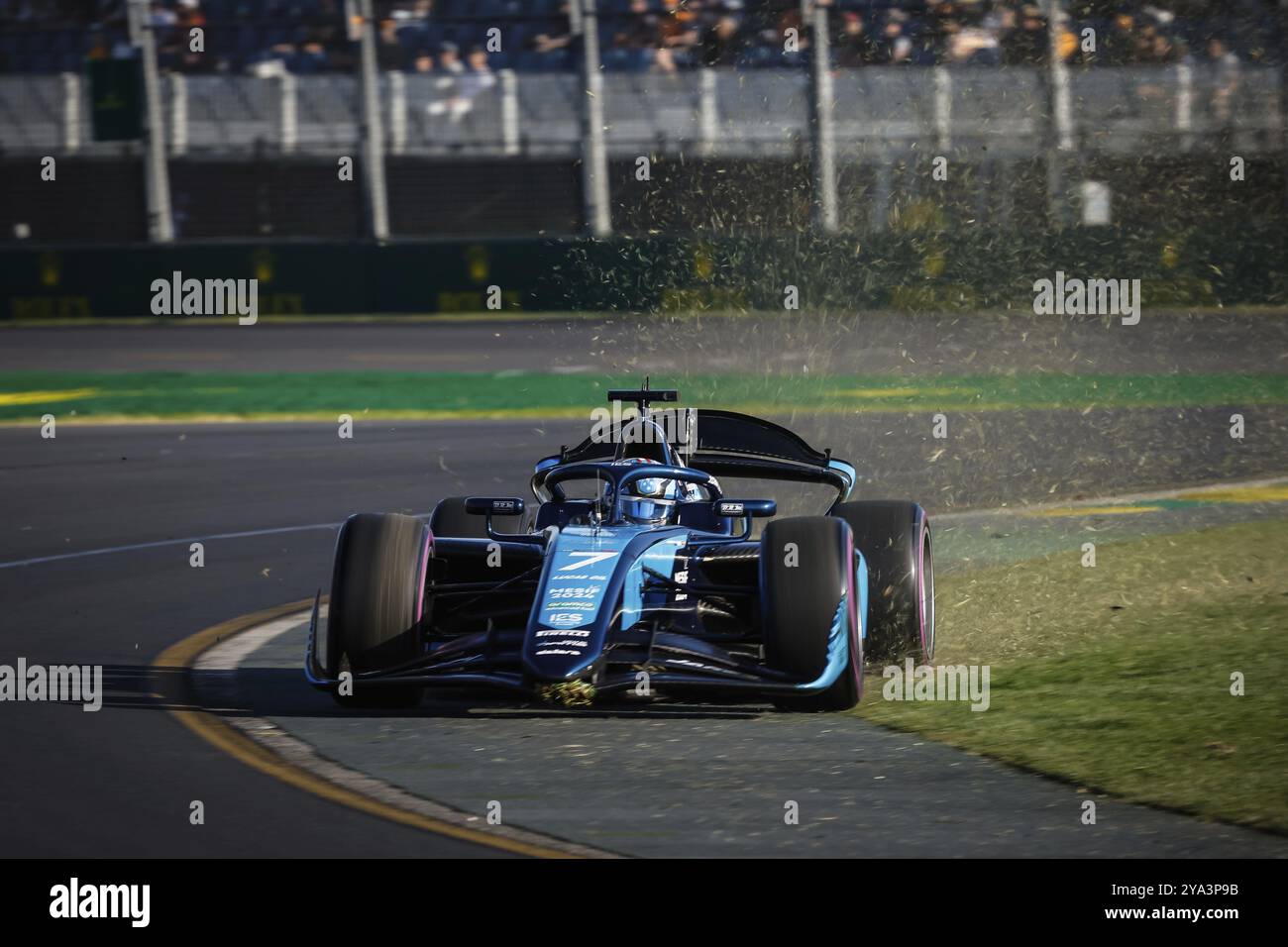 MELBOURNE, AUSTRALIA, MARCH 22: Jak Crawford of USA and Dams Lucas Oil ...