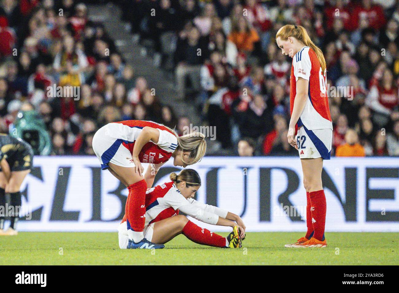 MELBOURNE, AUSTRALIA, MAY 24: Kyra Cooney-Cross of Arsenal Women FC ...