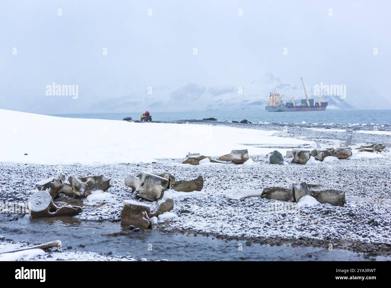 Beautiful landscape and scenery in Antarctica. Freezing Stock Photo - Alamy