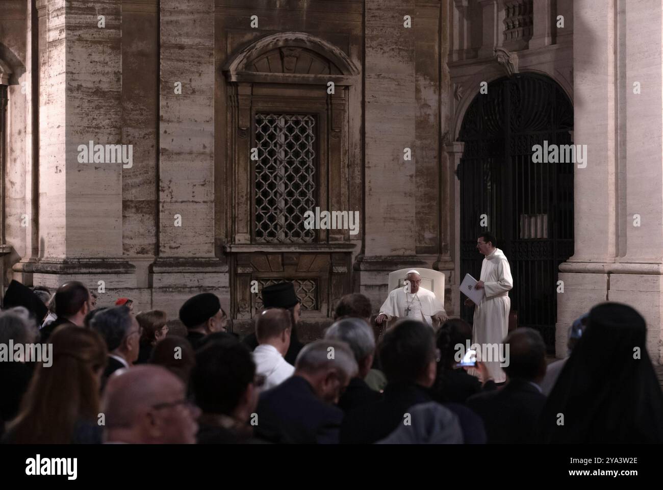 Vatican City, Vatican, 11 October 2024. Pope Francis leads the ...