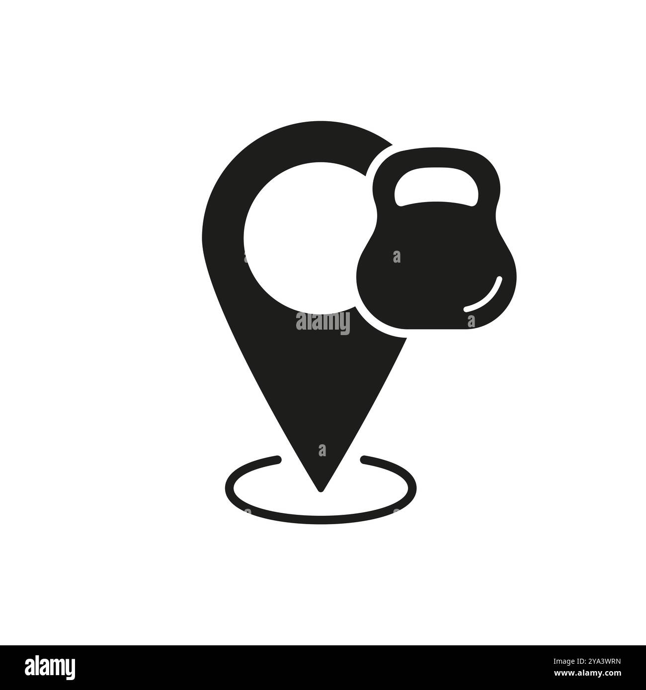 Location pictogram hi-res stock photography and images - Alamy