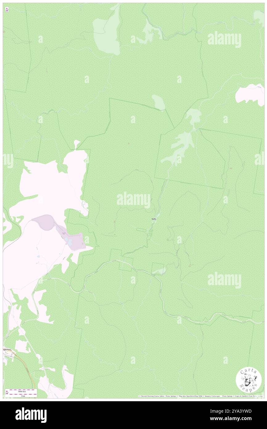 Mount Airly, Lithgow, AU, Australia, New South Wales, S 33 5' 54'', N ...