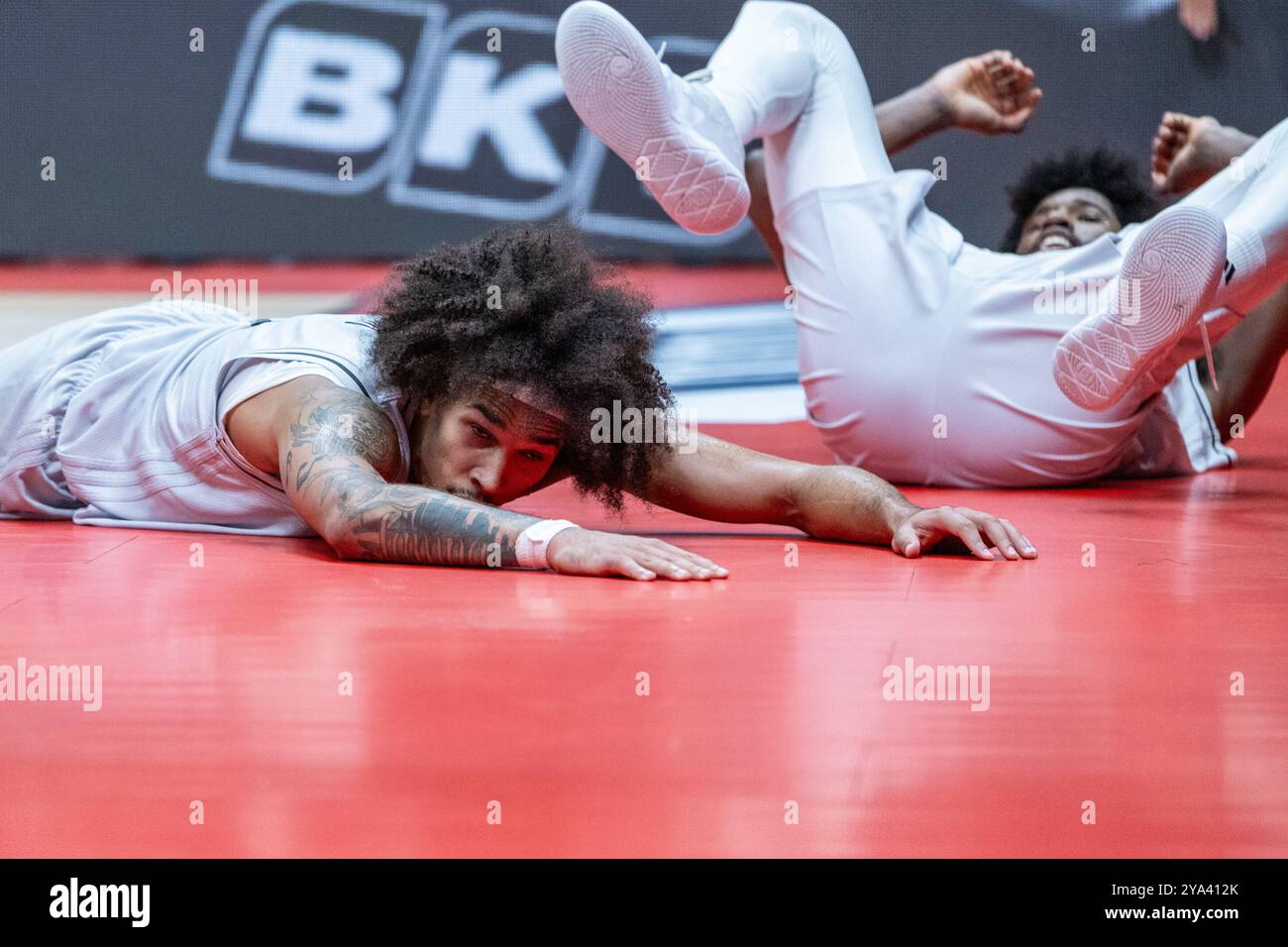 Tyson Ward #3 of Paris Basketball - EA7 Emporio Armani Milano vs Paris ...