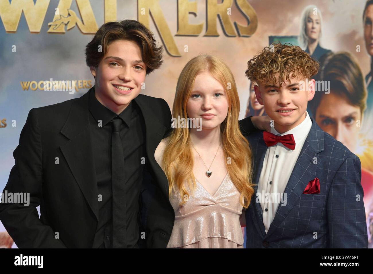 Emile Cherif, Lilli Falk und Emil Bloch bei der Premiere des Kinofilms ...