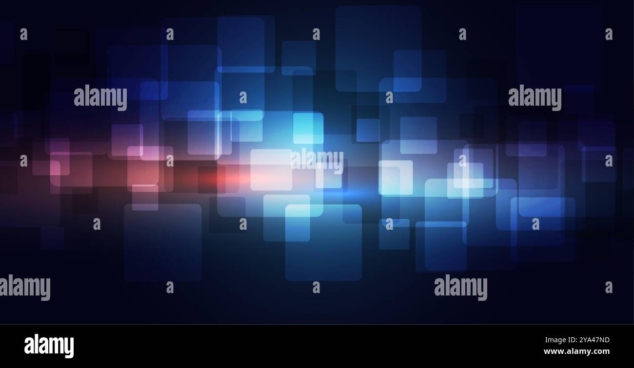 abstract digital tech background for business presentation vector Stock ...