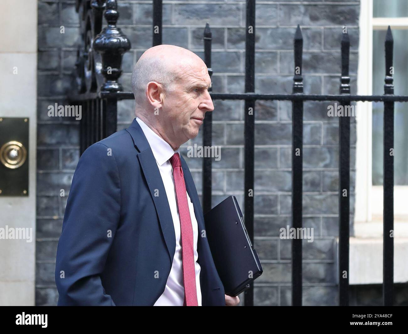 London, United Kingdom, 8 October 2024. John Healey MP, Secretary of State for Defence leaves No ...