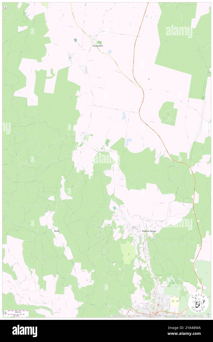 Excelsior Bridge, Hepburn, AU, Australia, Victoria, S 37 16' 54'', N ...