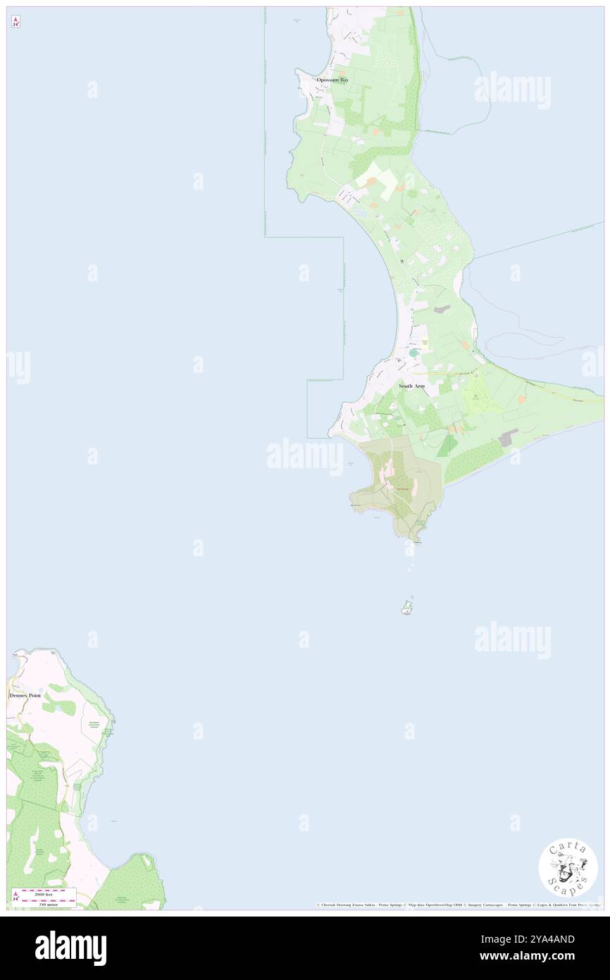 Seacroft Bay, , AU, Australia, Tasmania, S 43 2' 23'', N 147 23' 59 ...