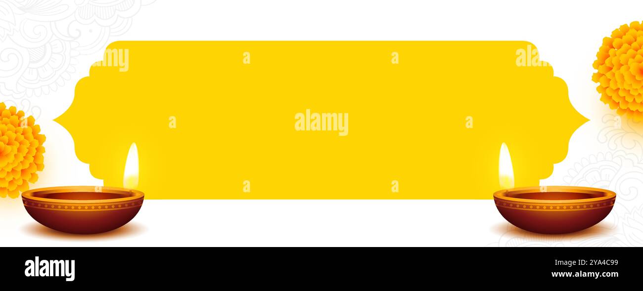 Diwali diya yellow Stock Vector Images - Alamy