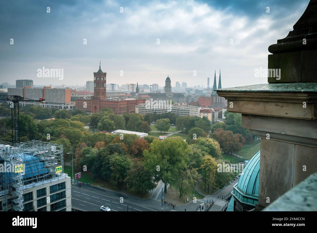 Aerial view of Berlin Stock Photo - Alamy