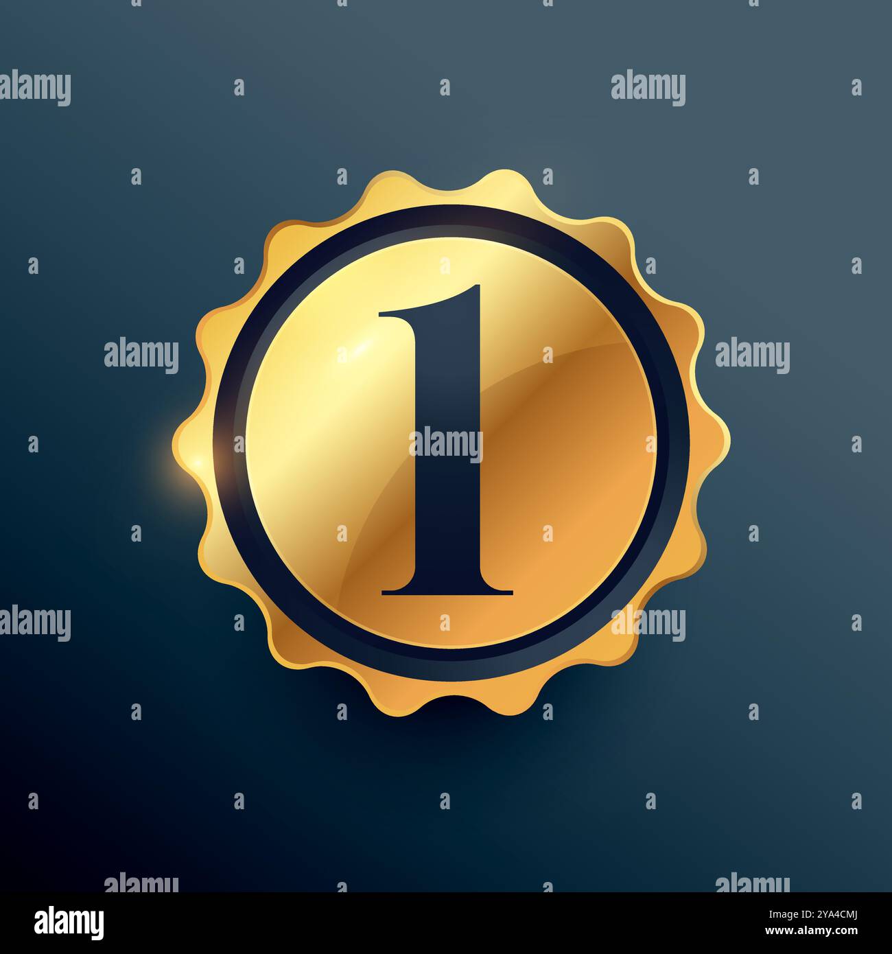 Golden number Stock Vector Images - Alamy
