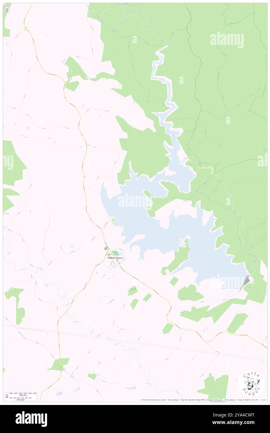 Willow Grove Pool, , AU, Australia, Victoria, S 38 3' 20'', N 146 11 ...