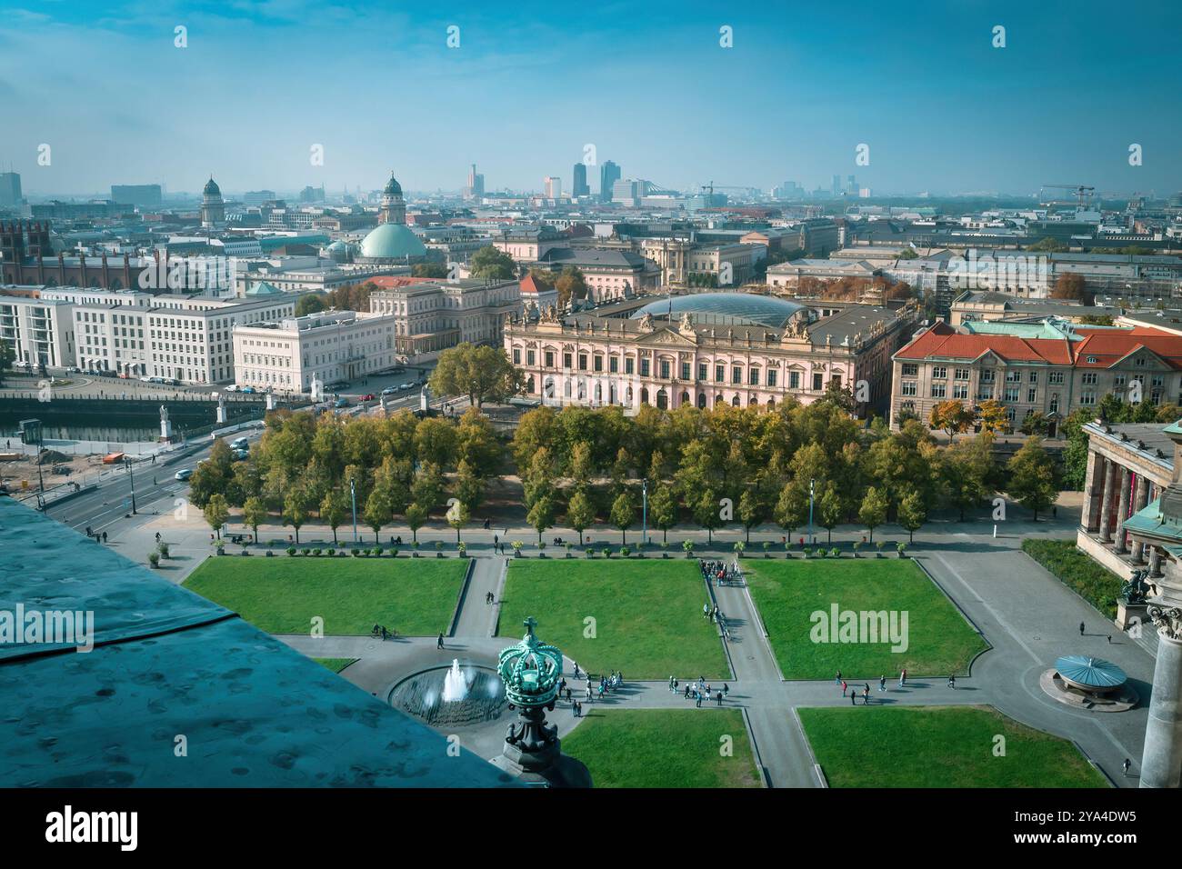 Aerial view of Berlin Stock Photo - Alamy