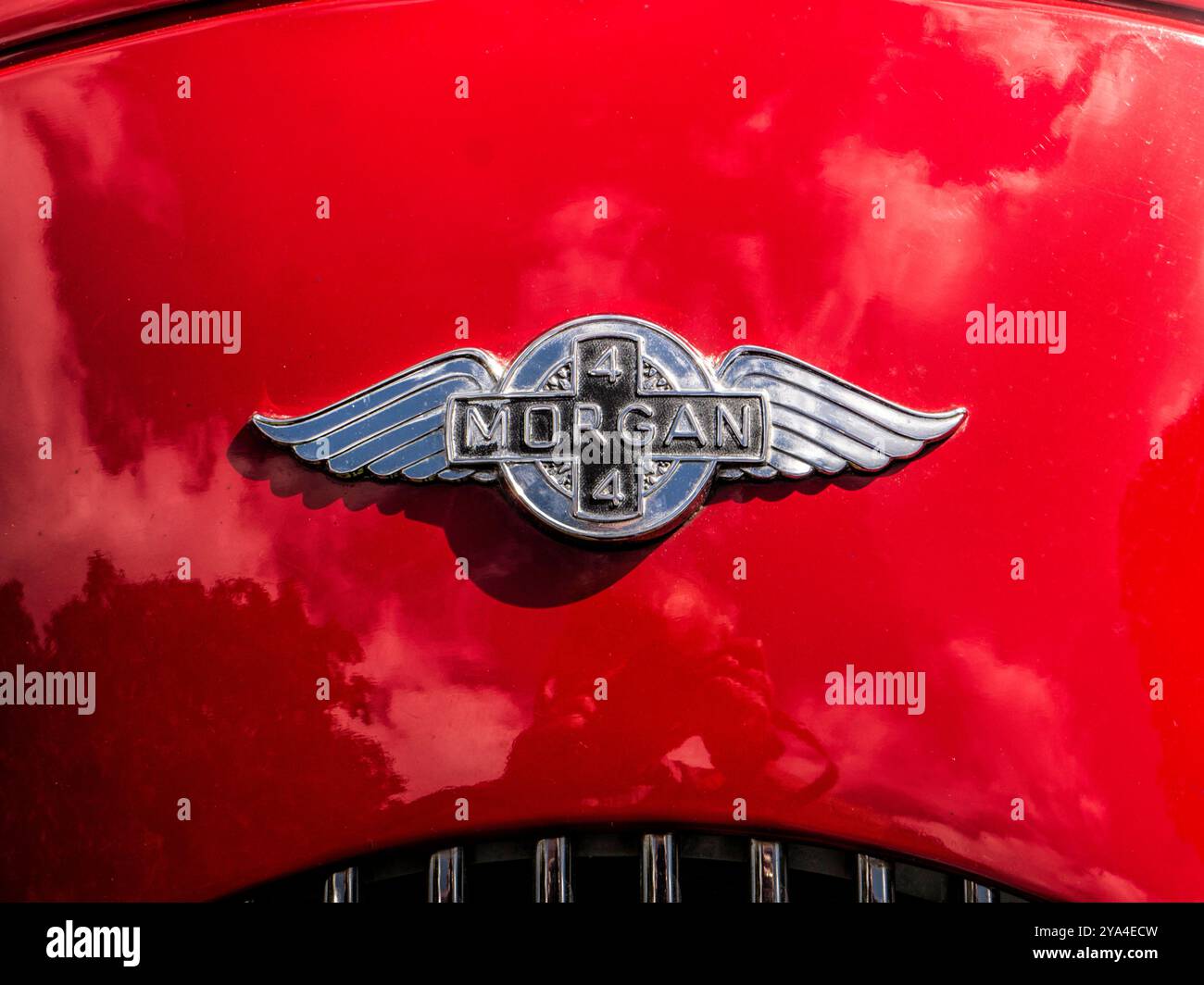 Morgan Classic Car Logo Stock Photo - Alamy