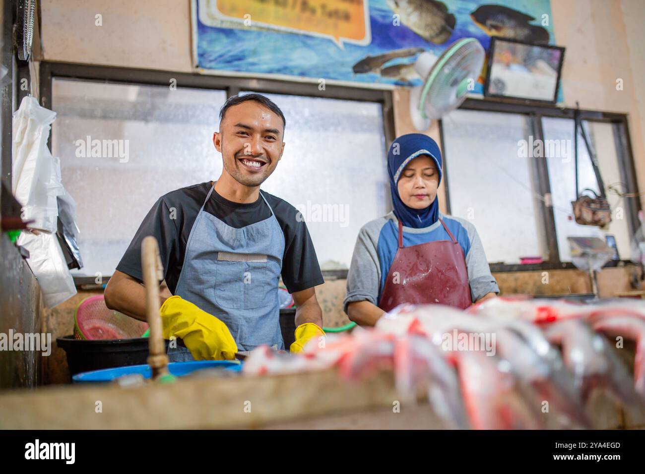 Local fish farming experience hi-res stock photography and images - Alamy