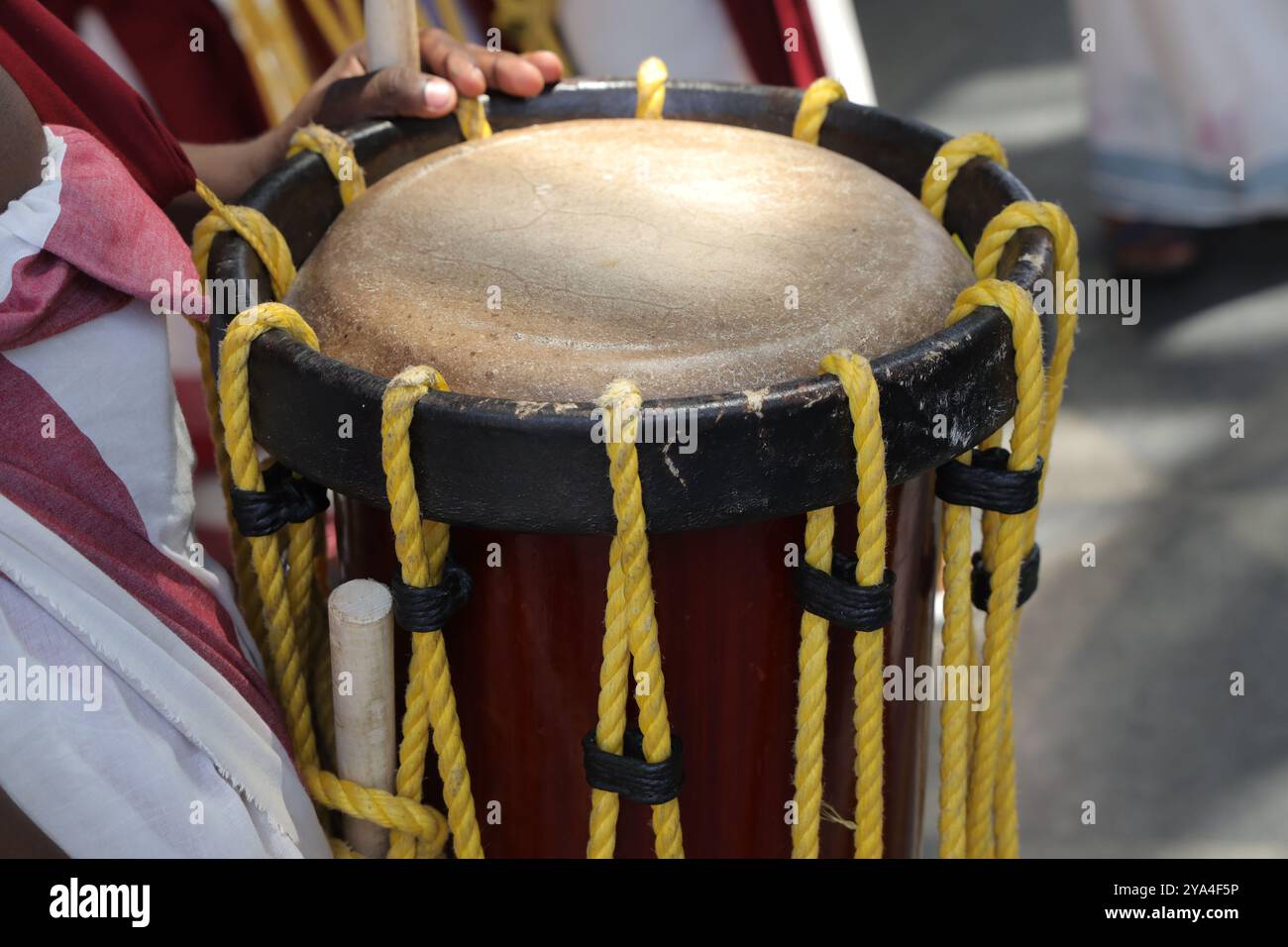 Chenda musical instrument Stock Photo - Alamy