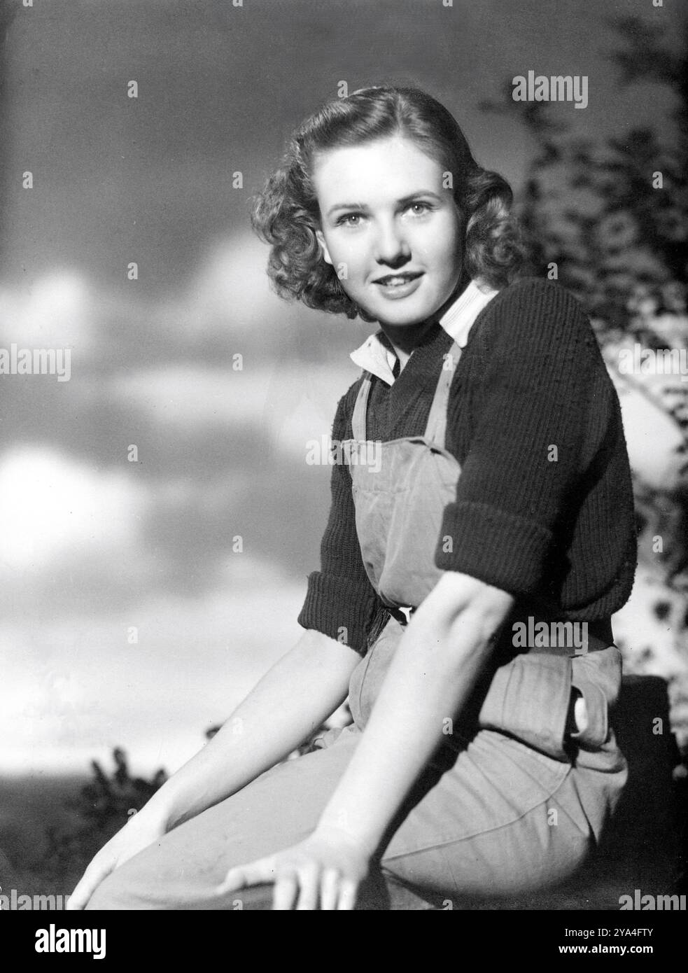 SHEILA SIM Portrait in A CANTERBURY TALE 1944 written directed and produced by MICHAEL POWELL ...