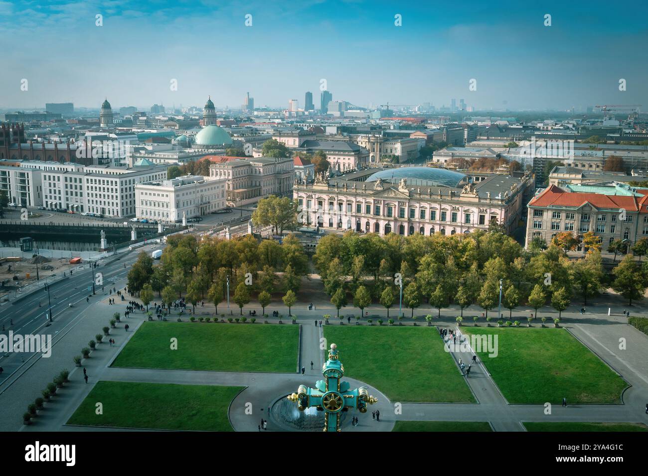 Aerial view of Berlin Stock Photo - Alamy