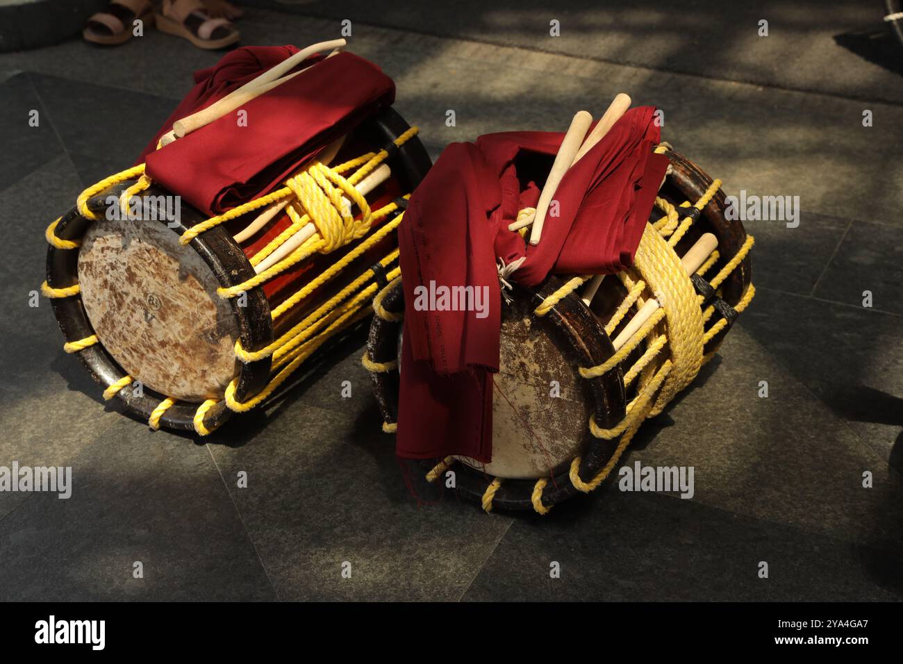 The most Royal drum-Chenda Stock Photo - Alamy