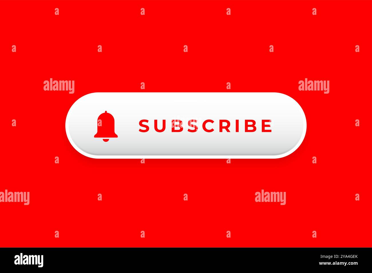 subscribe and follow button icon for web app vector Stock Vector Image ...
