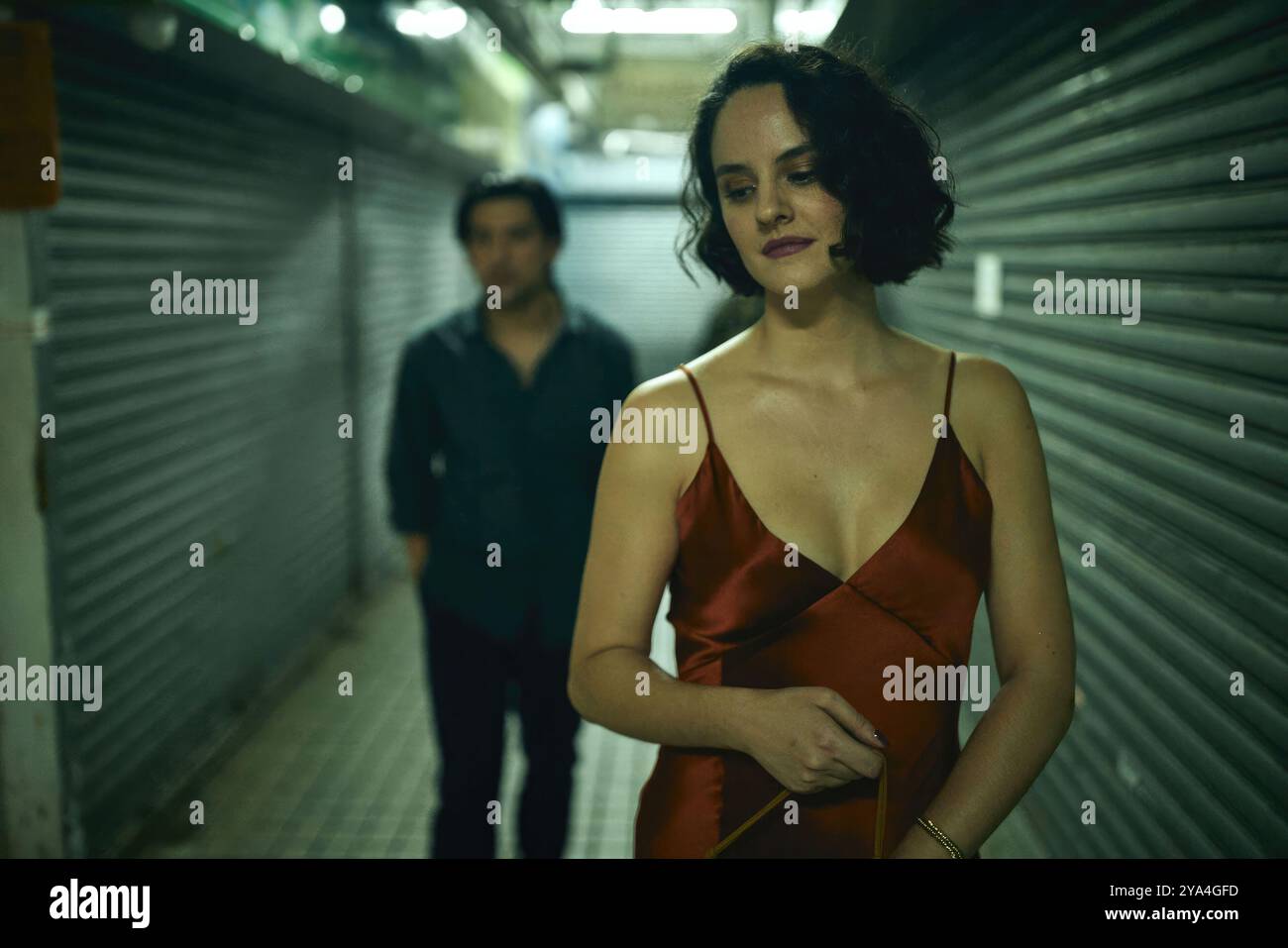 NOEMIE MERLANT in EMMANUELLE (2024), directed by AUDREY DIWAN. Credit: Chantelouve / Rectangle ...