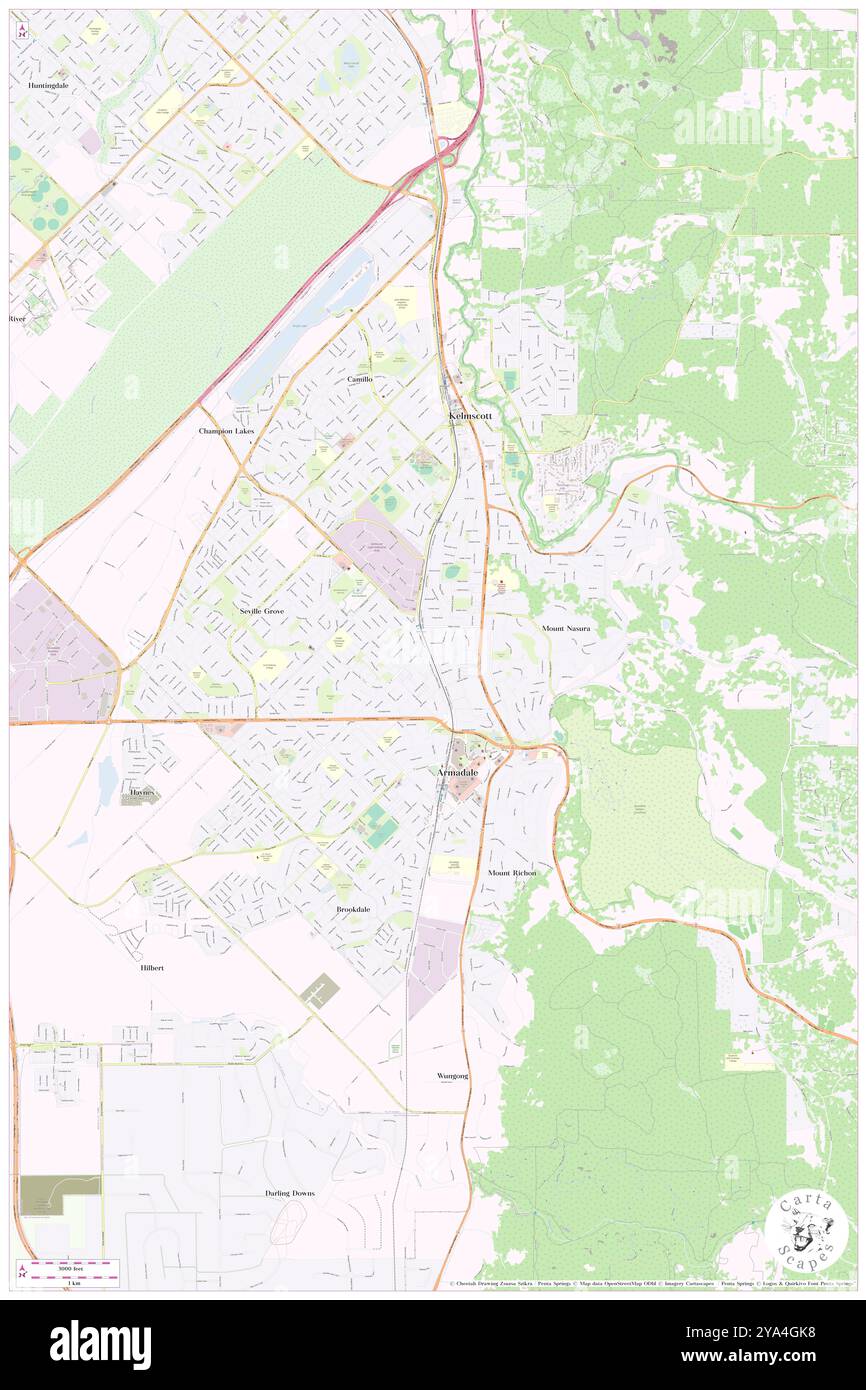 Damerham Park, Armadale, AU, Australia, Western Australia, S 32 8' 24 ...