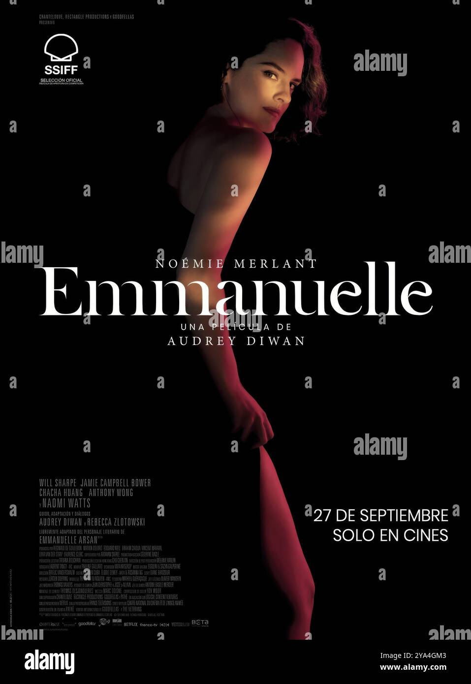 EMMANUELLE (2024), directed by AUDREY DIWAN. Credit: Chantelouve / Rectangle Productions / Album ...