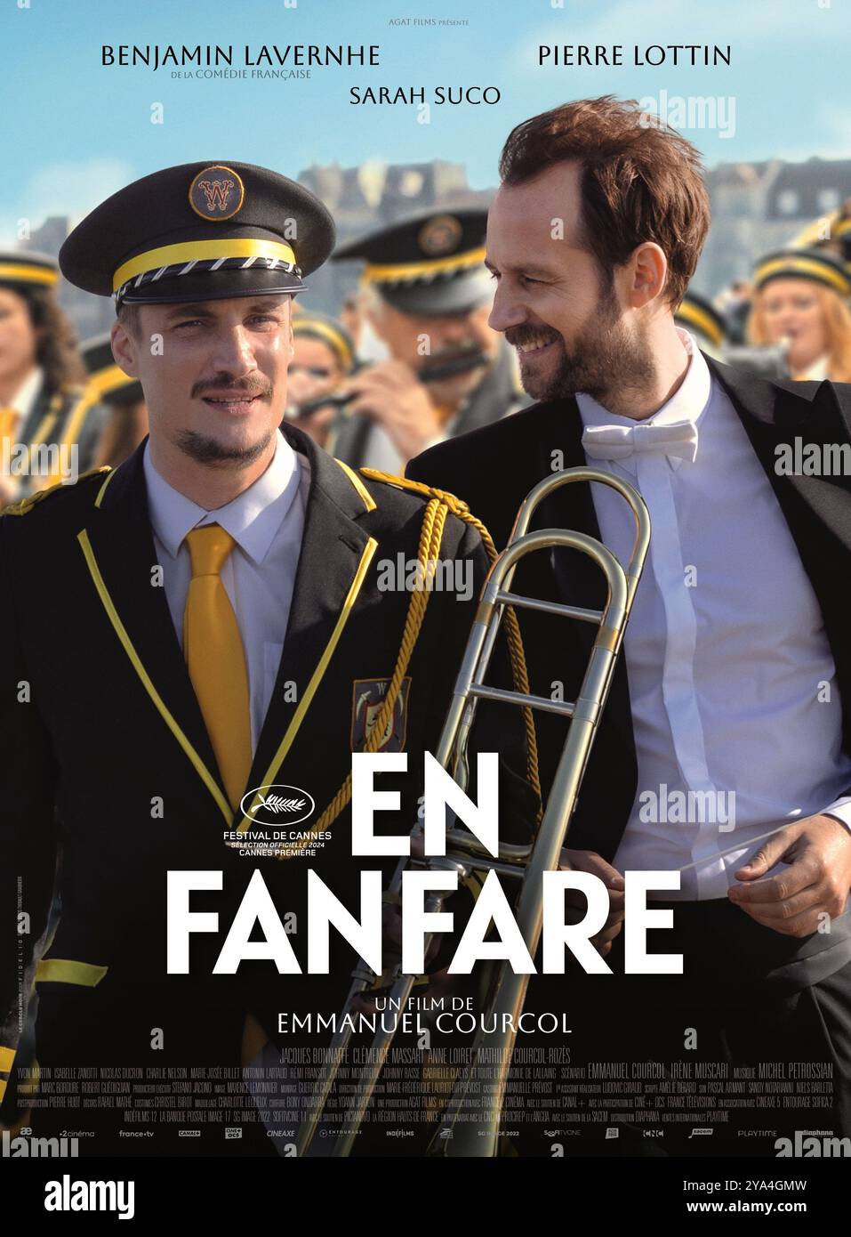 THE MARCHING BAND (2024) -Original title: EN FANFARE-, directed by ...
