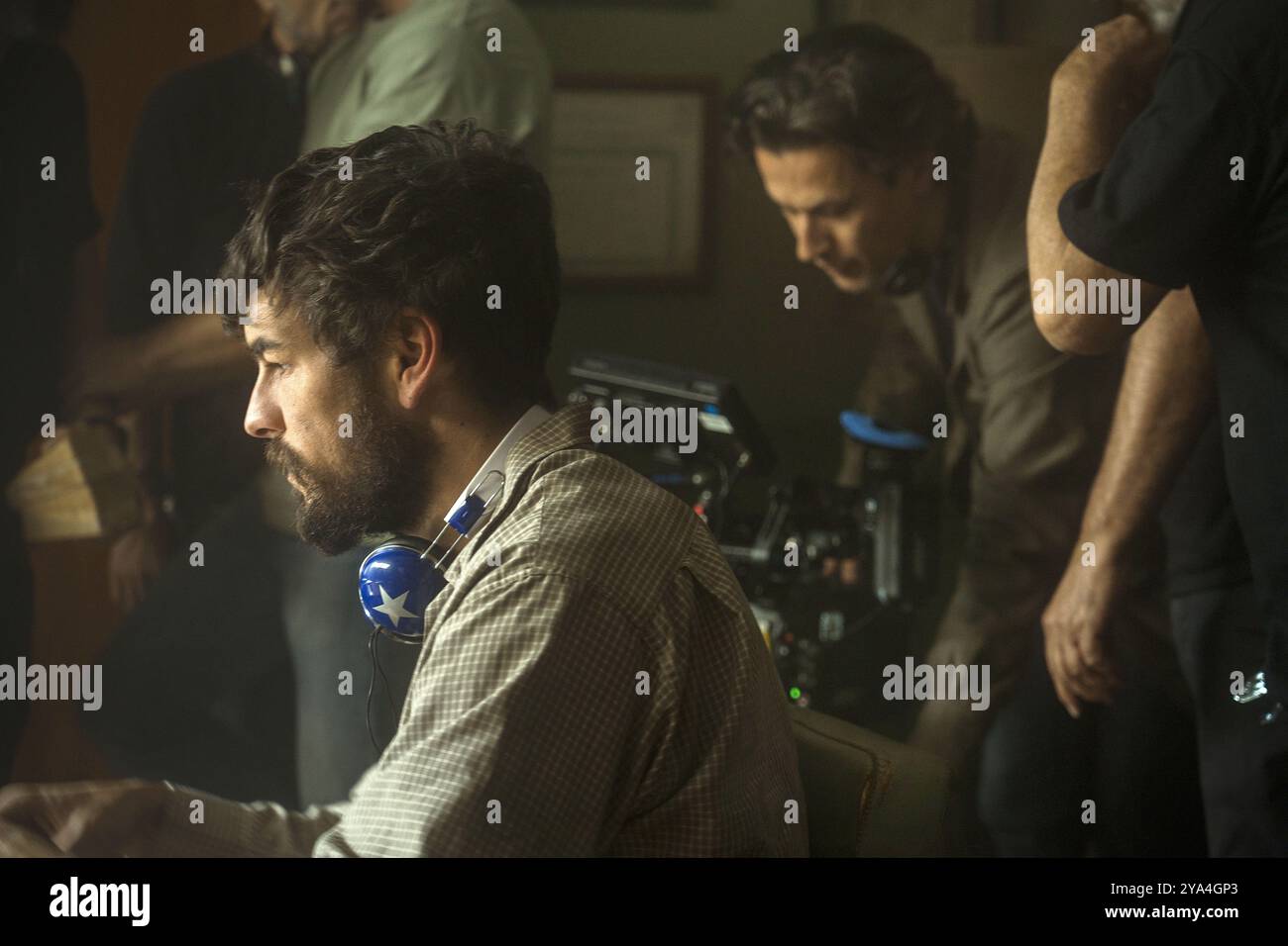 MARIO CASAS and RODRIGO CORTES in ESCAPE (2024), directed by RODRIGO ...