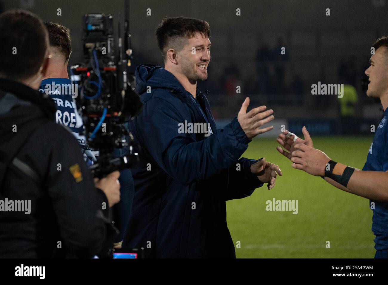 Sale Sharks Post Match - Sale Sharks vs Newcastle Falcons - Gallagher ...