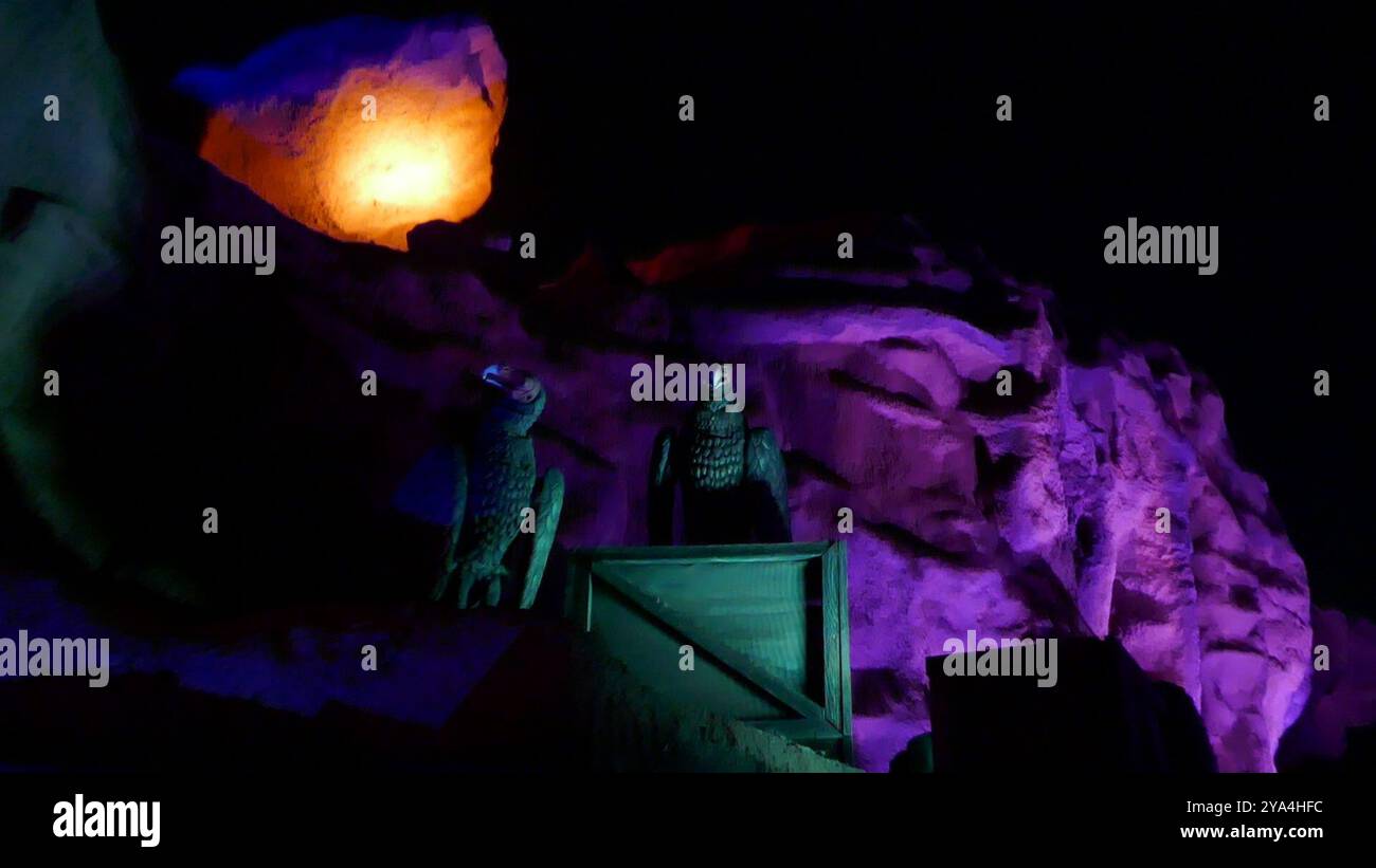 Buena Park, California, USA 9th October 2024 Mine Ride at KnottÕs Scary ...