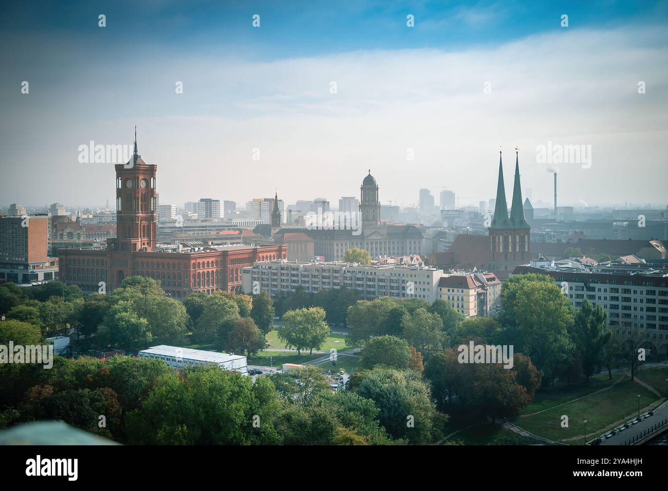 Aerial view of Berlin Stock Photo - Alamy