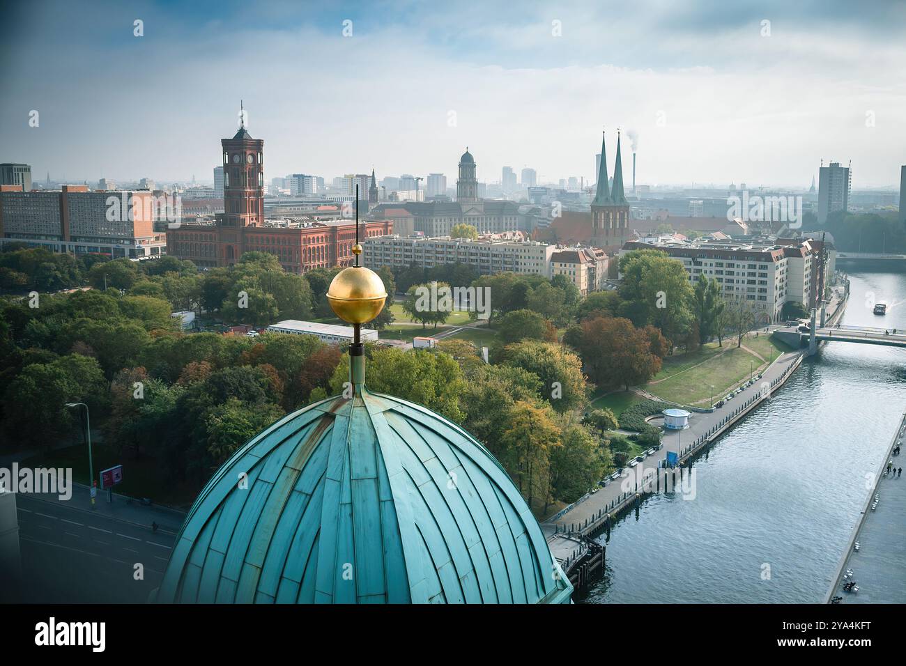 Aerial view of Berlin Stock Photo - Alamy