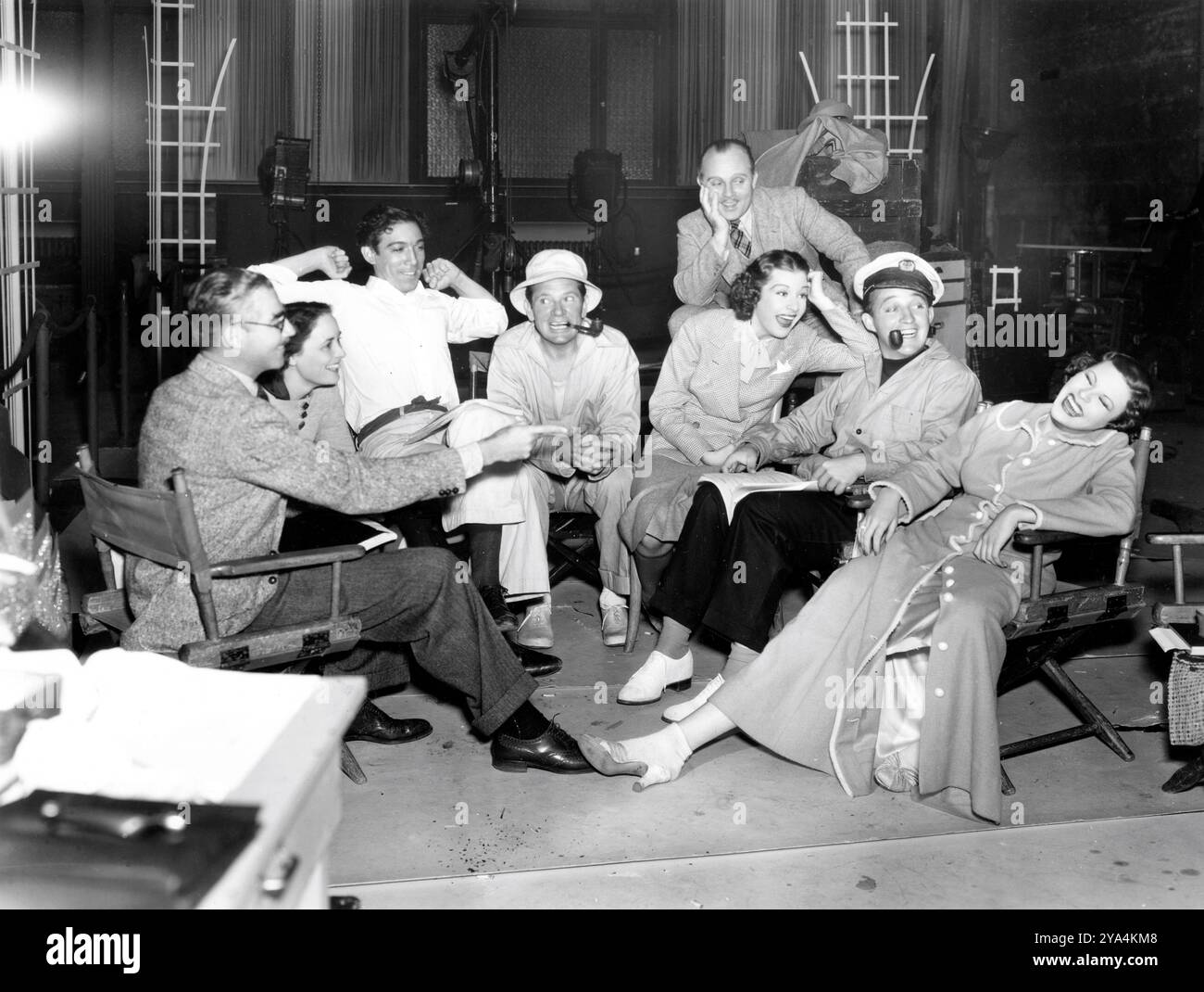 Director FRANK TUTTLE Script Girl ISABEL STUART ANTHONY QUINN BOB BURNS ...