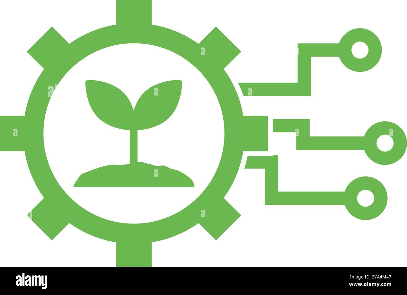 Technology Integration for Sustainable Agriculture Solutions. Editable ...