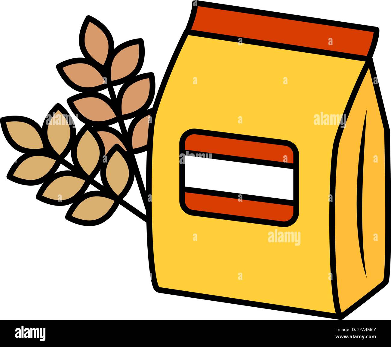 Flour mill Stock Vector Images - Alamy