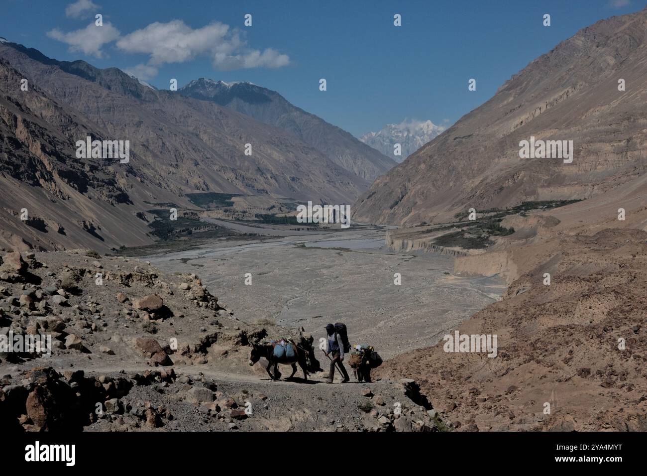 Trekking to Shimshal Pass, Shimshal, Gojal, Pakistan Stock Photo - Alamy