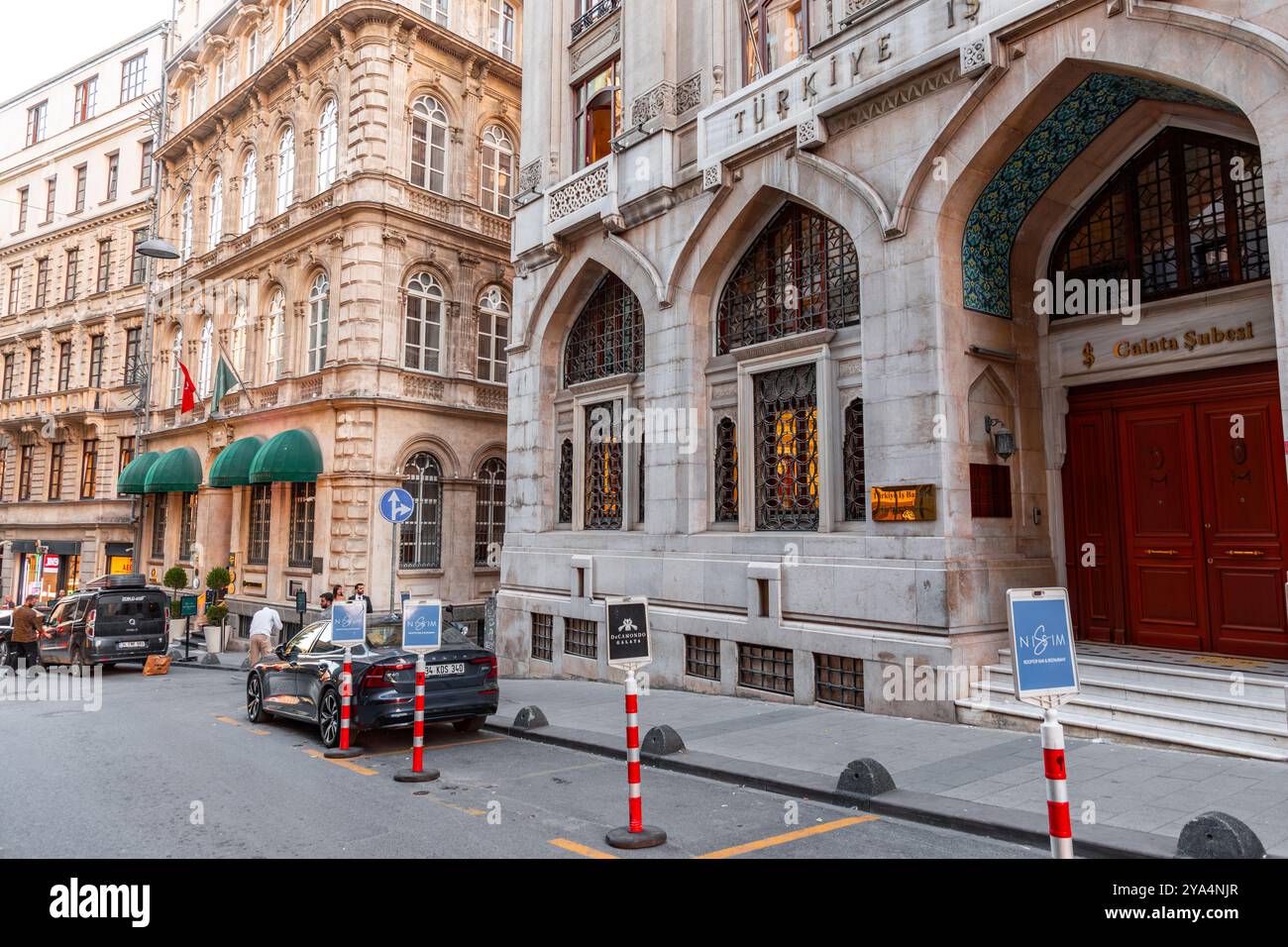 Istanbul, Turkiye - OCT 8, 2024: View from Beyoglu streets, generic ...
