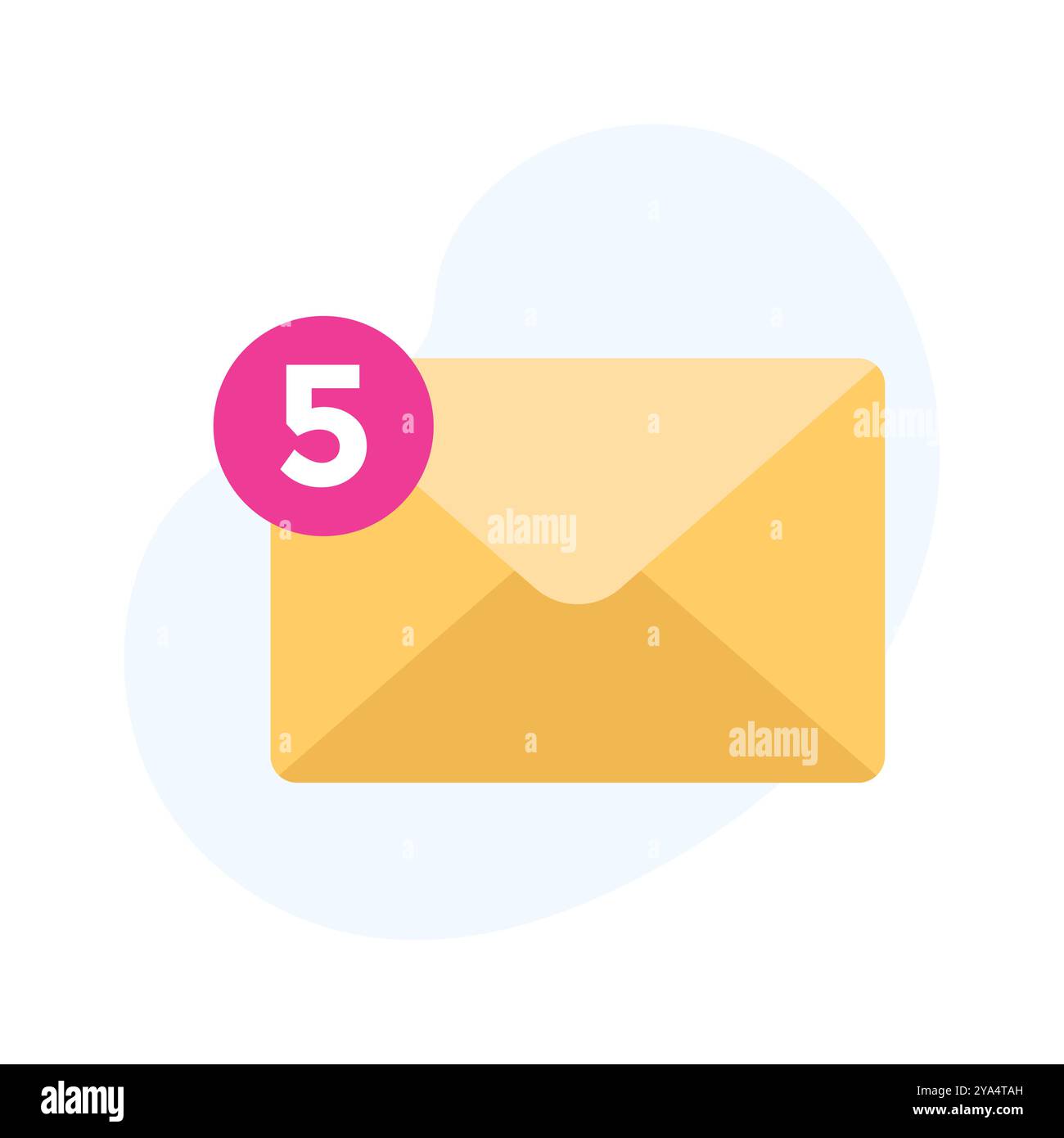 New chat messages flat hi-res stock photography and images - Alamy