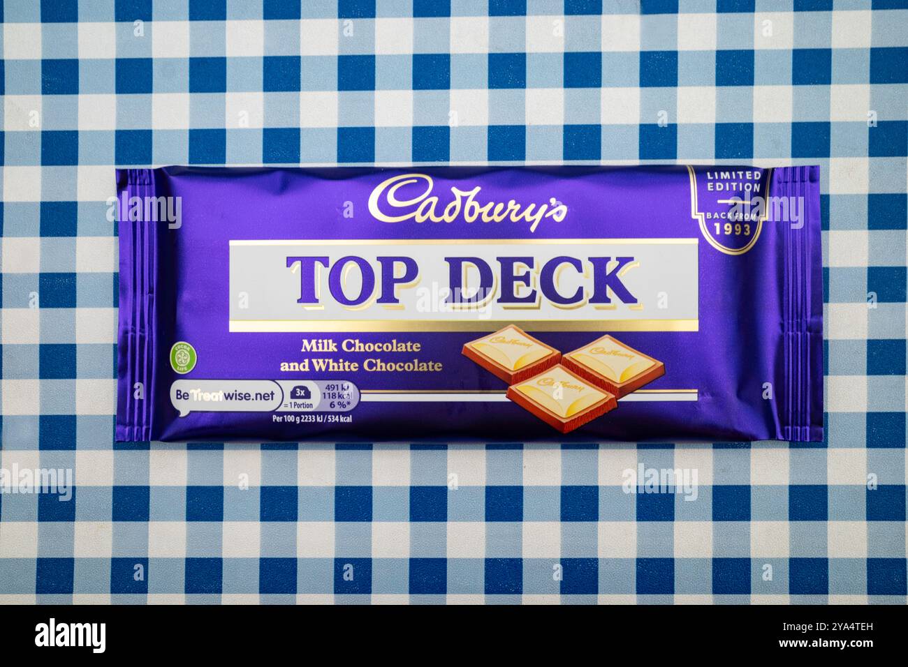 Cadbury's Top Deck chocolate bar Stock Photo - Alamy