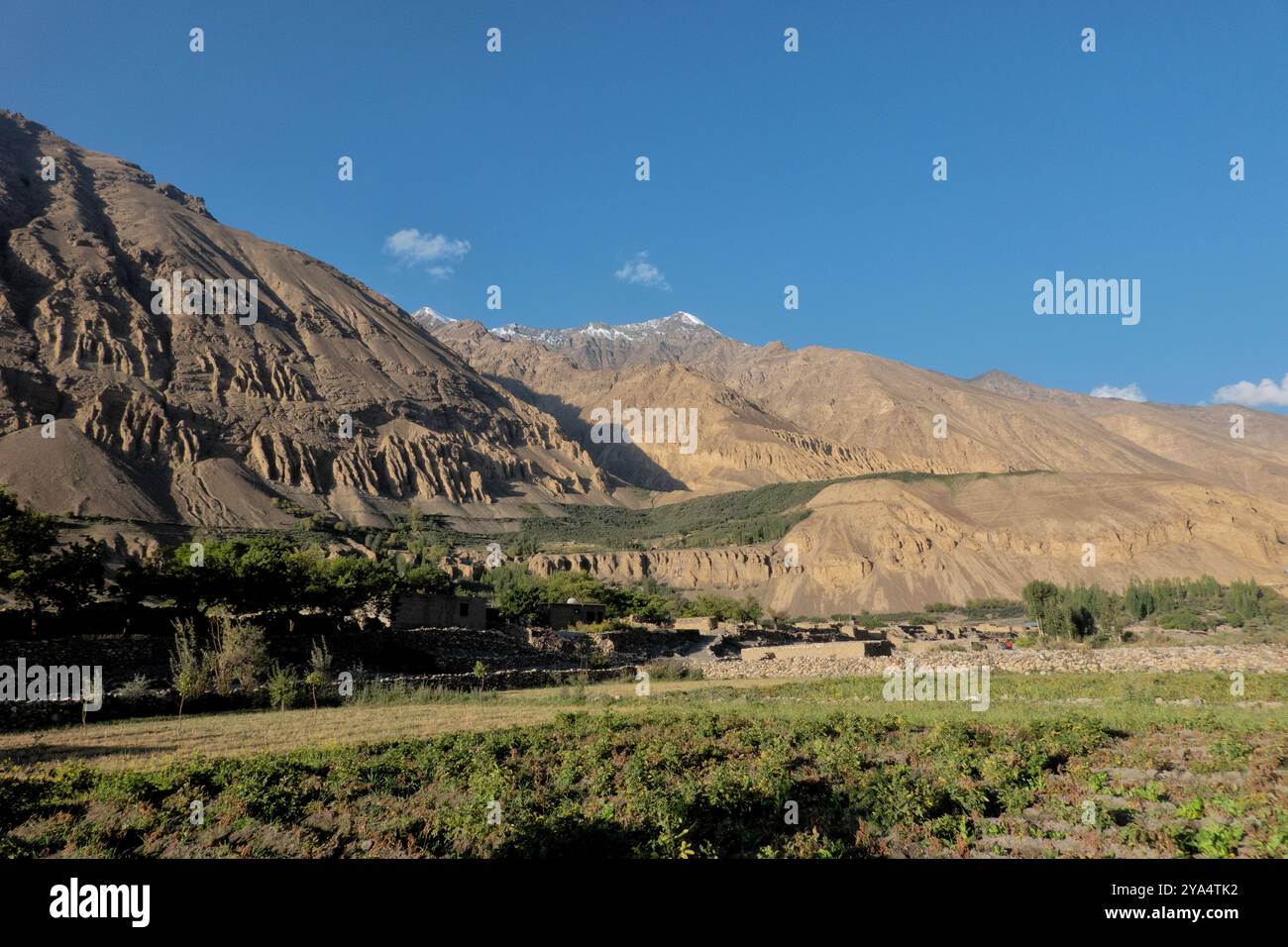 Traditional homes in the rural Shimshal Valley, Shimshal, Gojal ...
