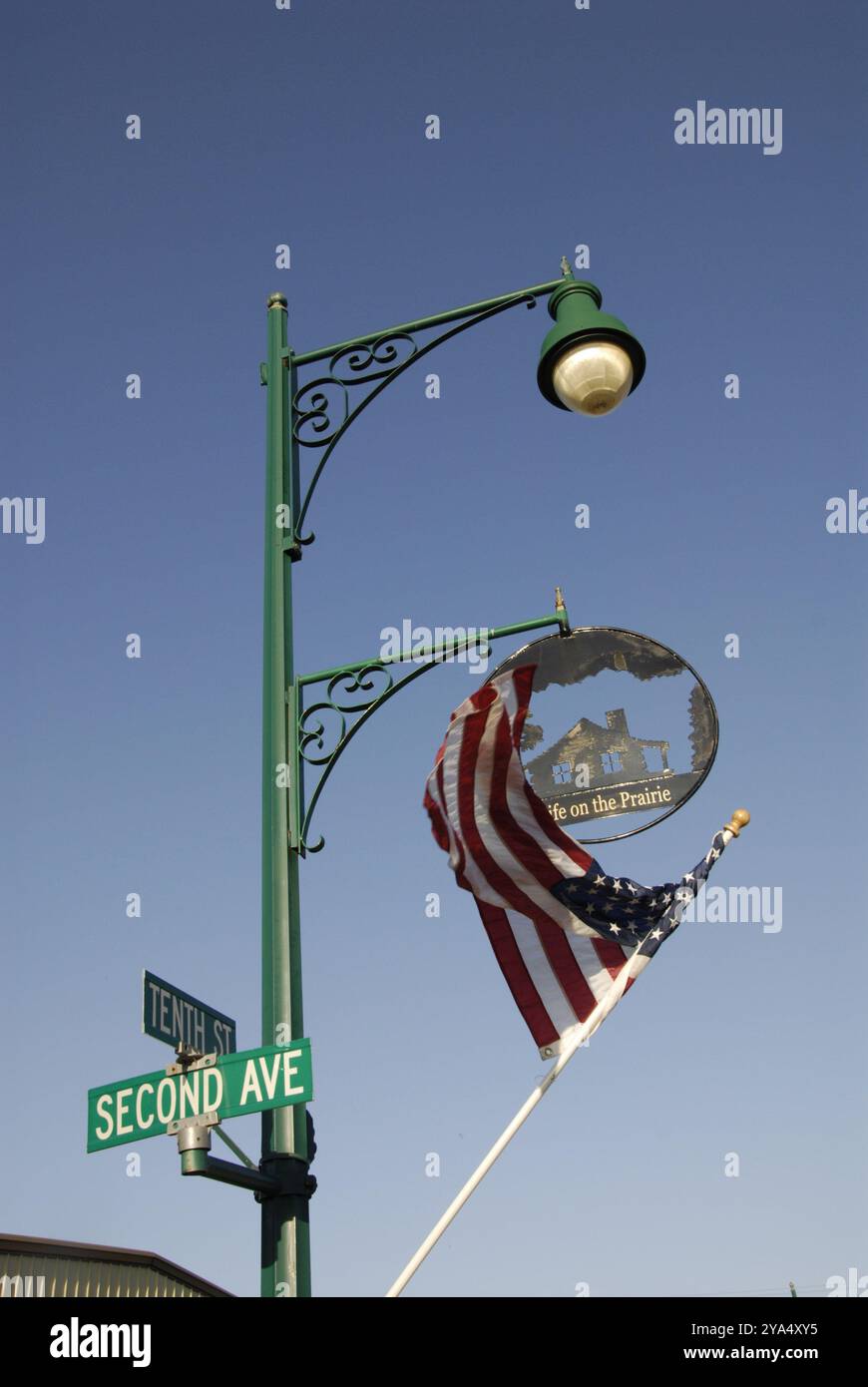 Alton /Iowa /USA/ 14.june 2014) Life in small town alton iowa rular ...