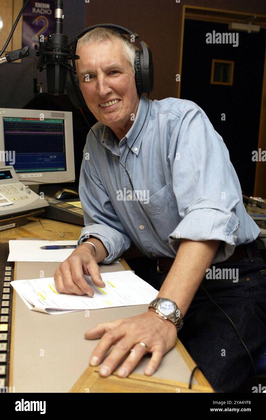 File photo dated 01/03/04 of BBC Radio 2 veteran DJ Johnnie Walker ...