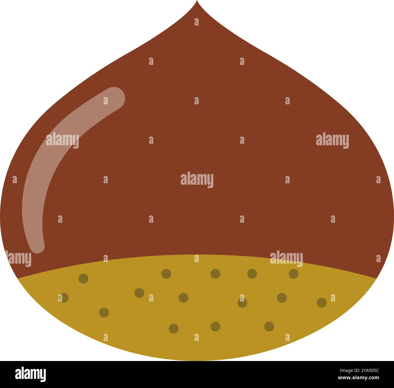 Chestnut icon hi-res stock photography and images - Alamy