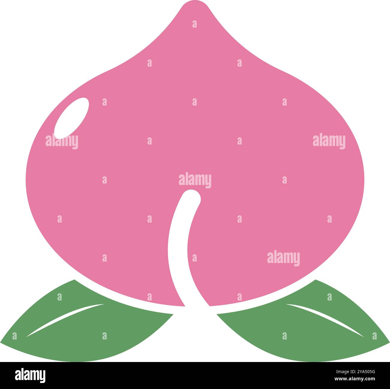 Peach harvest Stock Vector Images - Alamy