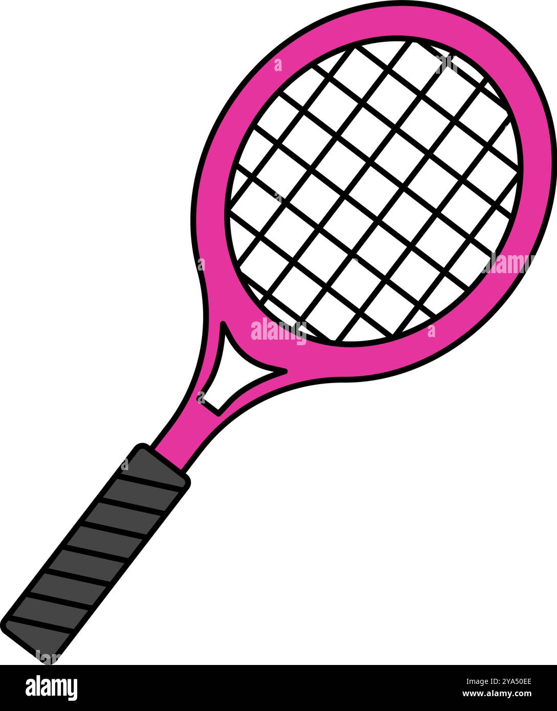 Tennis practice serve Stock Vector Images - Alamy