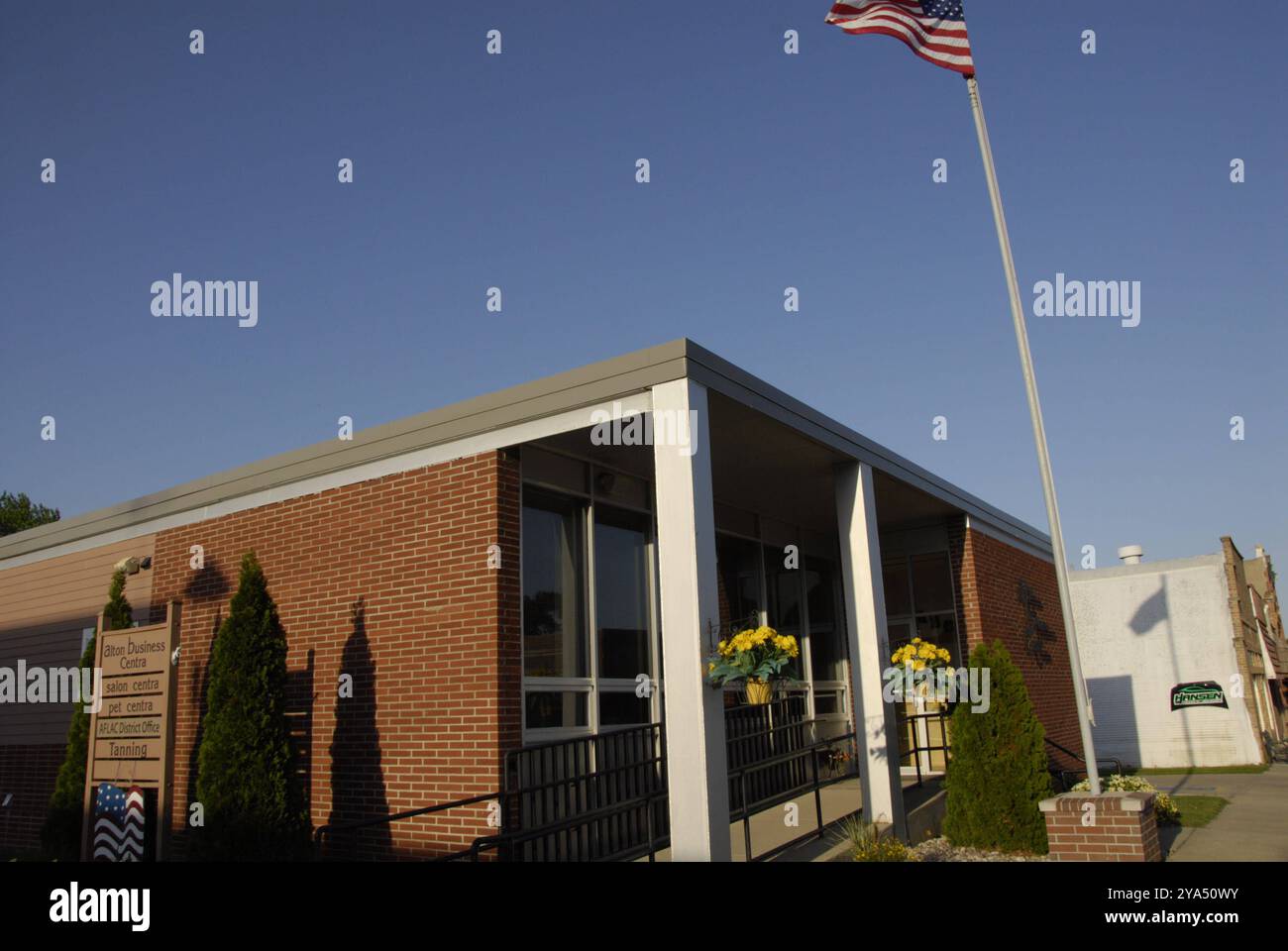 Alton /Iowa /USA/ 14.june 2014 Life in small town alton iowa rular ...