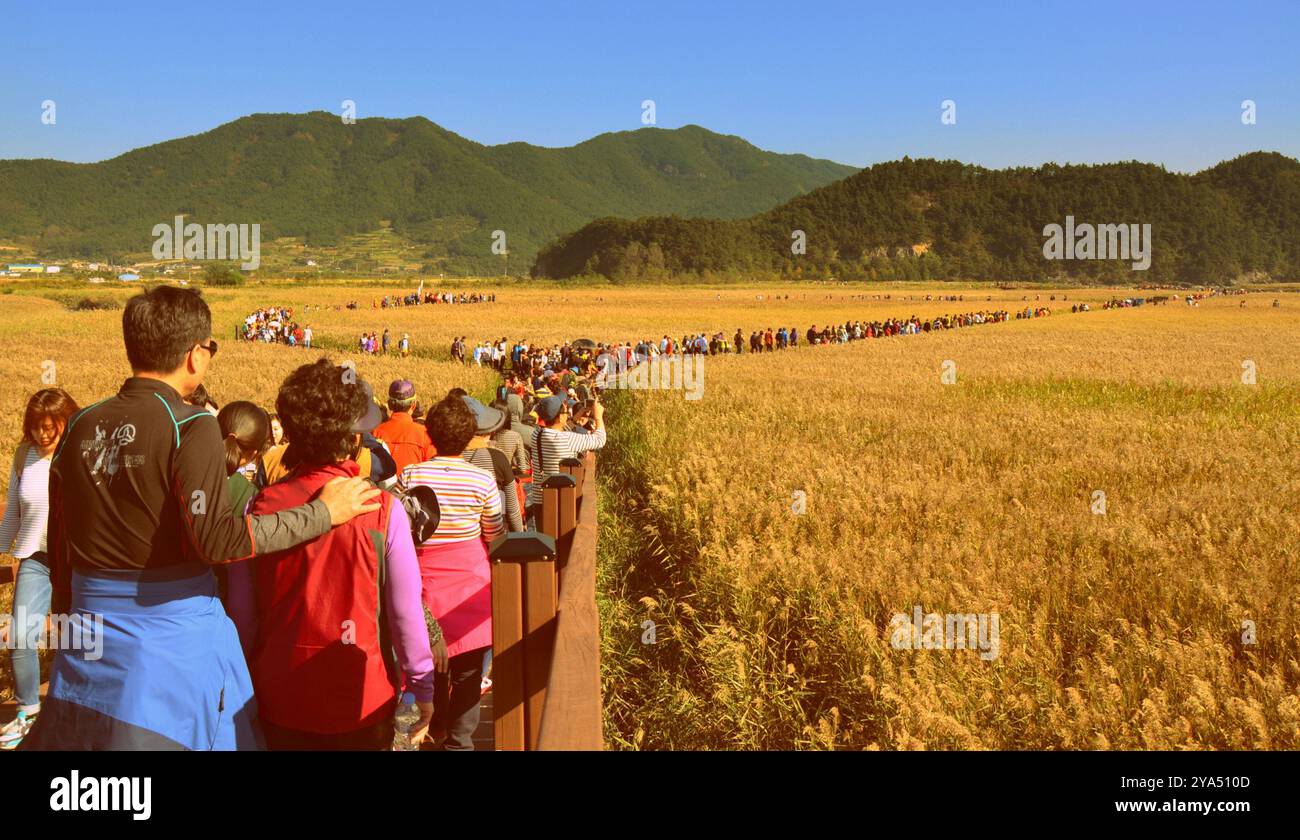 Group south korean tourists hi-res stock photography and images - Alamy